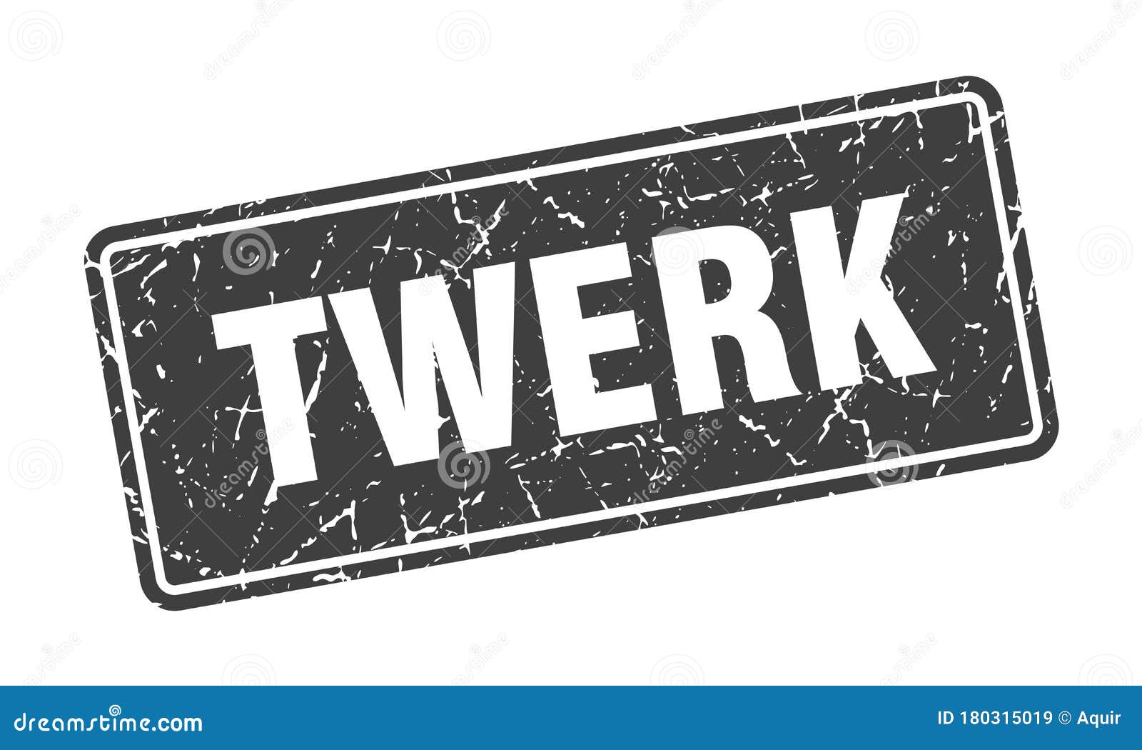 Twerk Sign. Twerk Circular Band Label. Twerk Sticker Vector ...