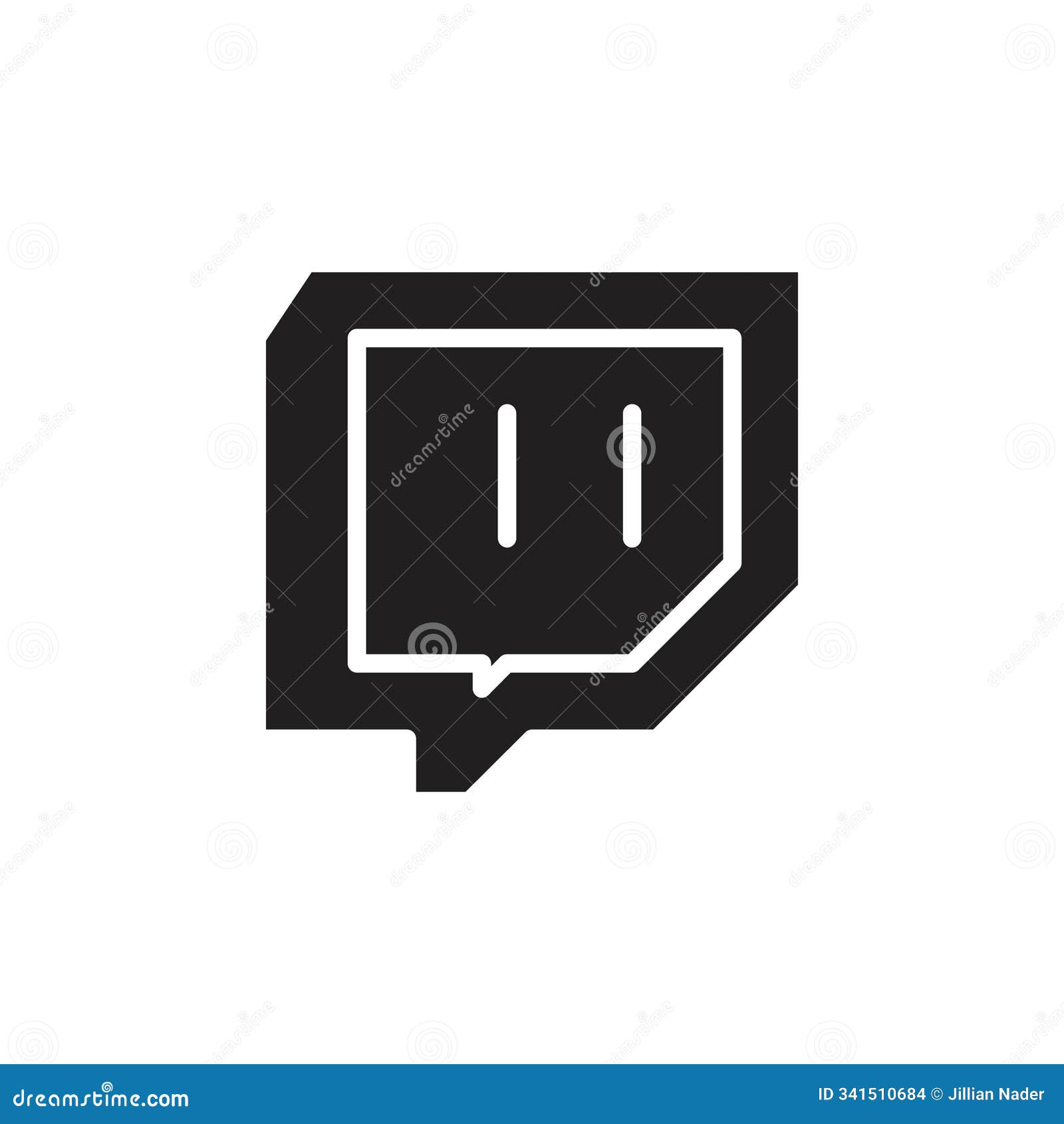 Editable Twitch Streaming For Gaming Tamplate Vector | CartoonDealer ...