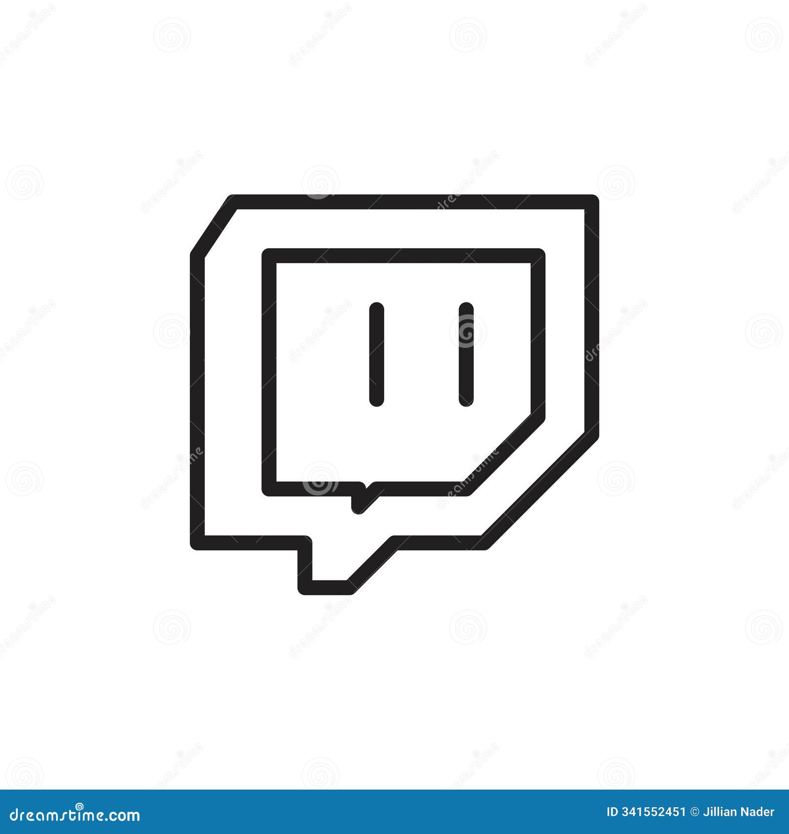 Editable Twitch Streaming For Gaming Tamplate Vector | CartoonDealer ...