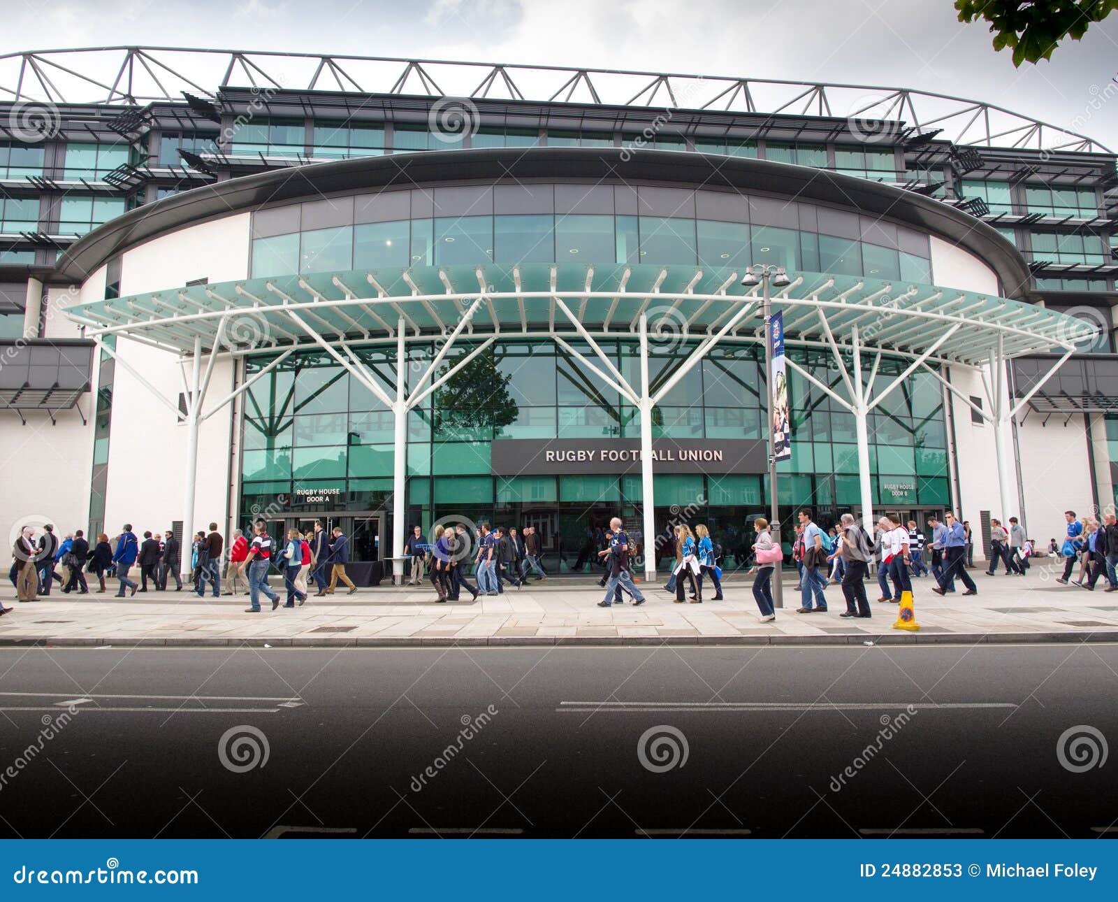 Twickenham Stadium, London. Editorial Stock Photo - Image of twickenham ...