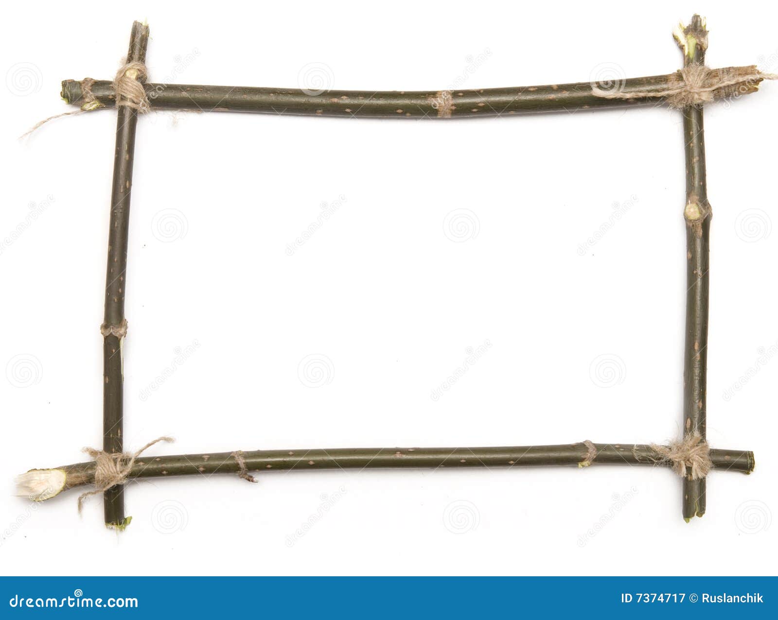 Twig frame stock image. Image of frame, black, empty, nature - 7374717