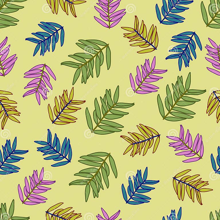 Twigs pattern stock illustration. Illustration of seamless - 289515425