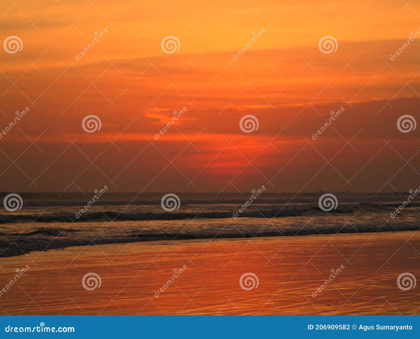 A Beautiful Sunset Has Gone Stock Photo - Image of sunlight, cloud ...
