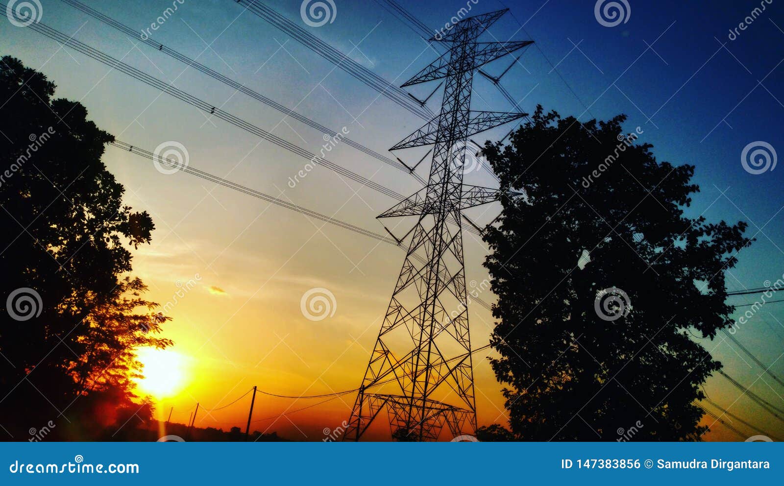 The Twilight Atmosphere stock photo. Image of dusk, natural - 147383856