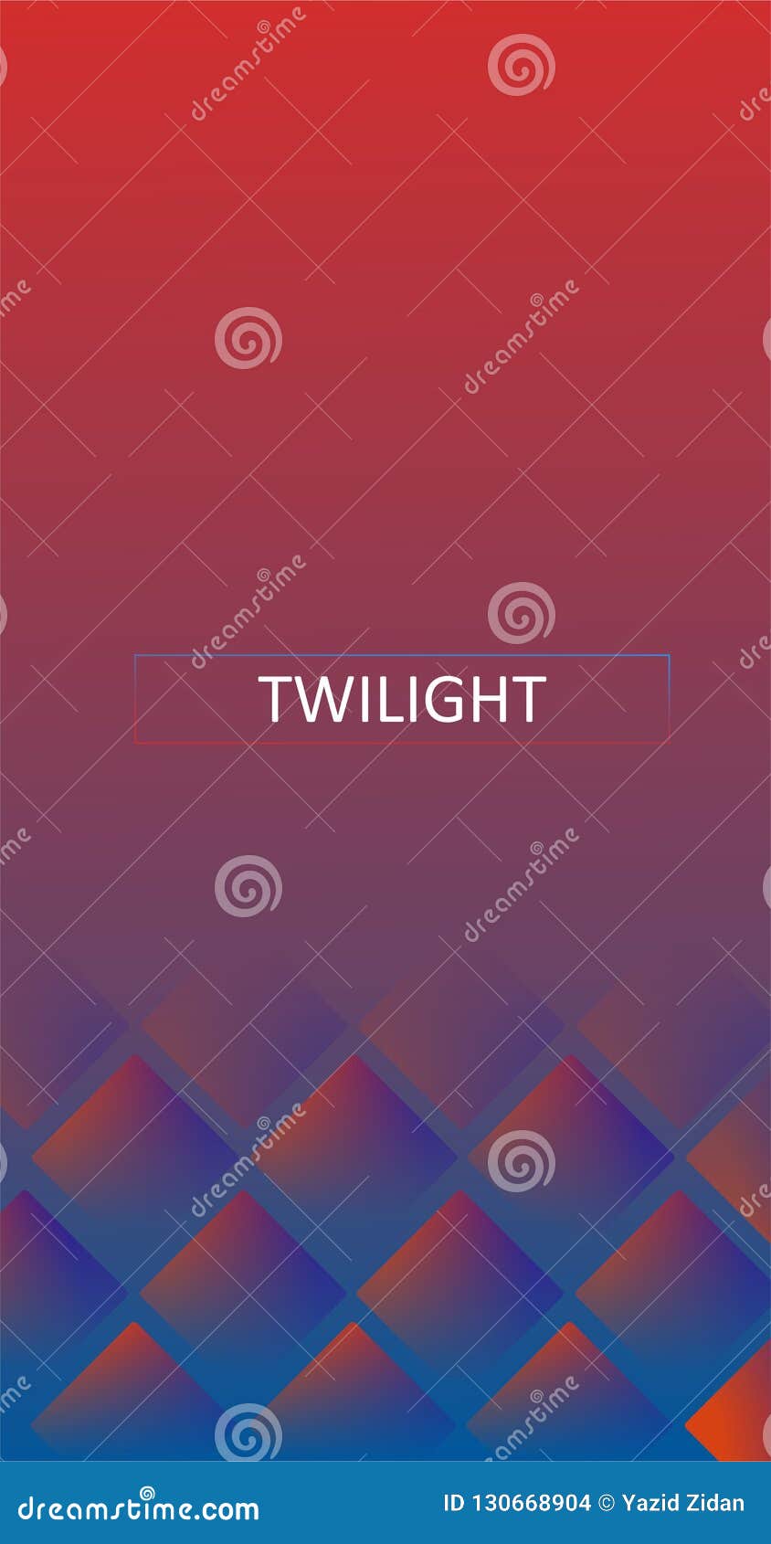 Twilight Gradient Wallpaper Background Abstract Stock Illustration ...