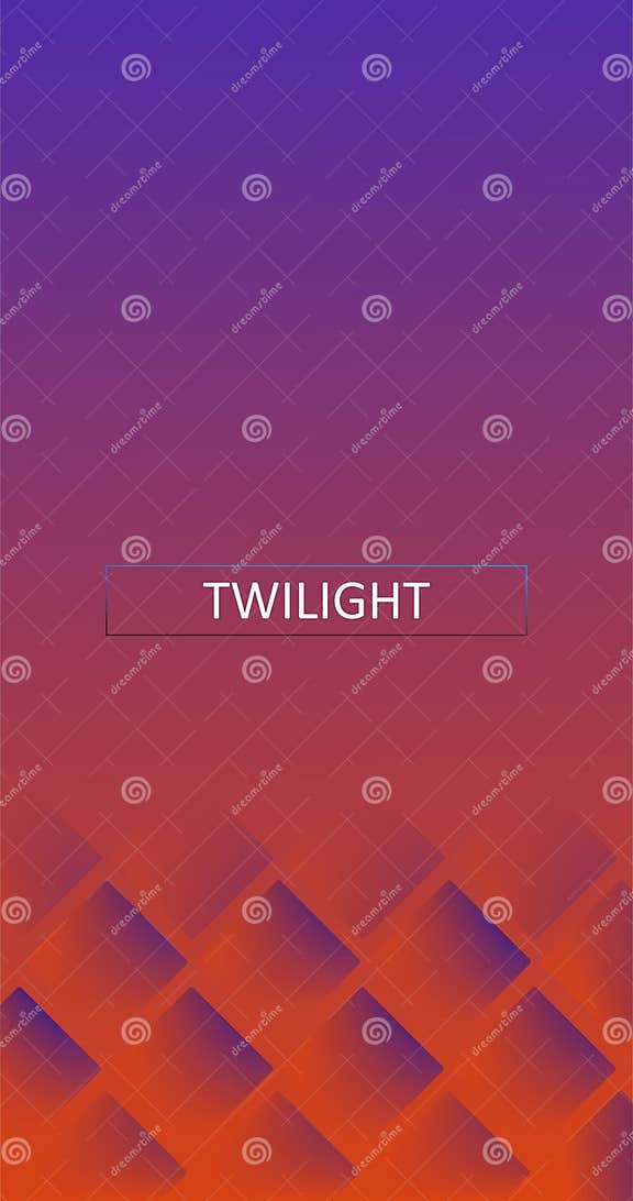 Twilight Gradient Wallpaper Background Abstract Stock Illustration ...