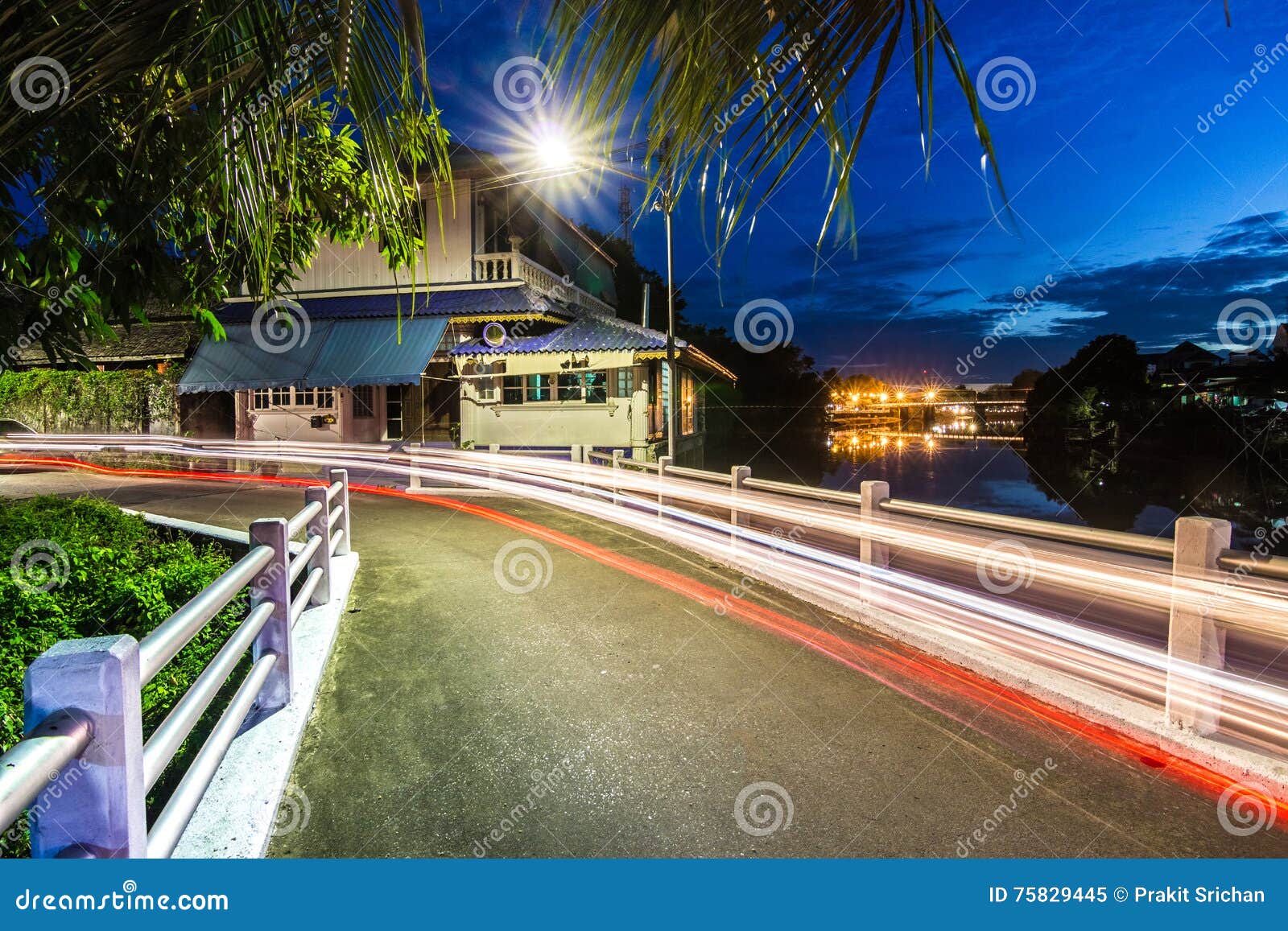 Twilight stock image. Image of light, skyline, effect - 75829445