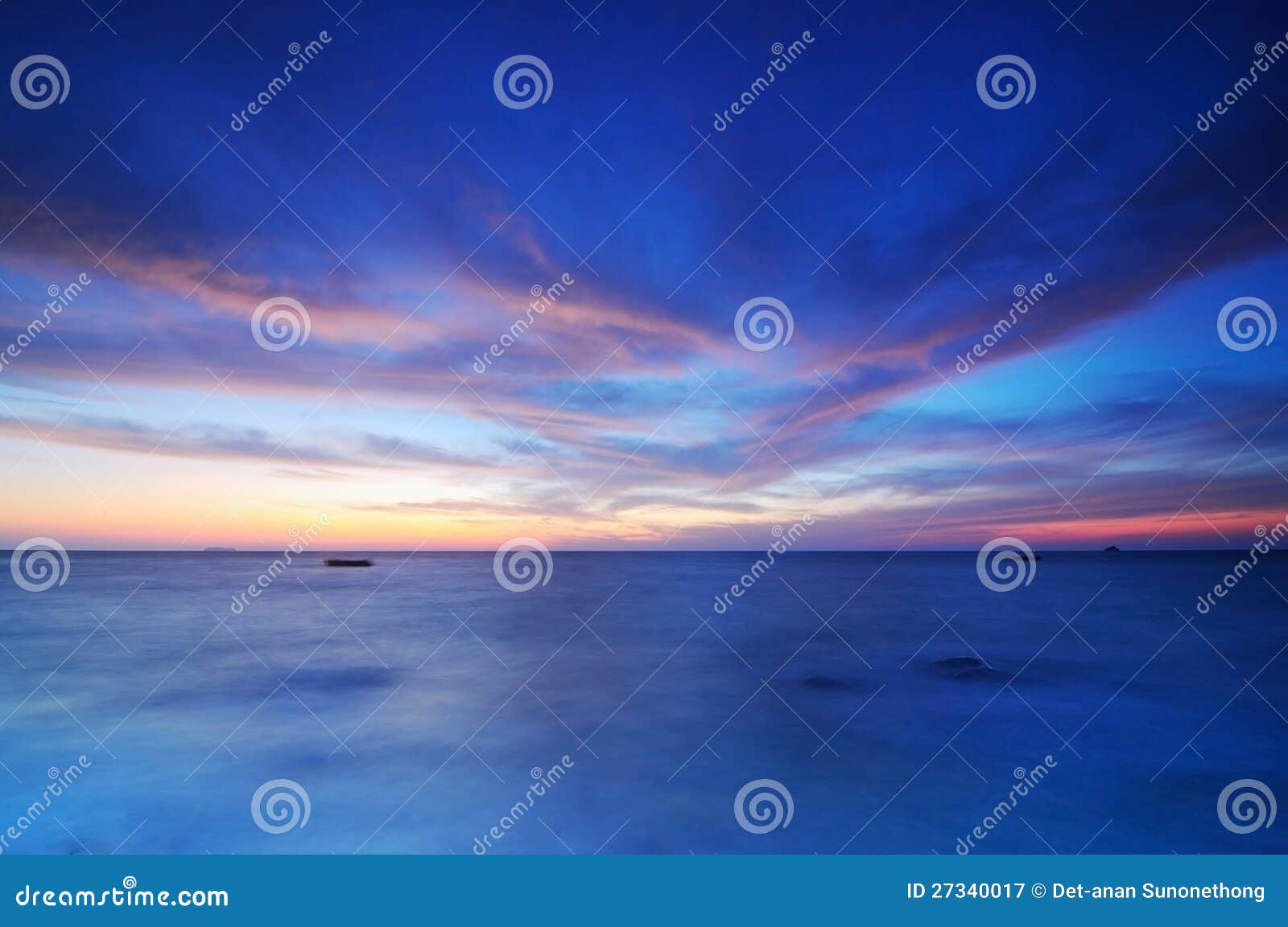 Twilight sky stock image. Image of landscape, night, magic - 27340017
