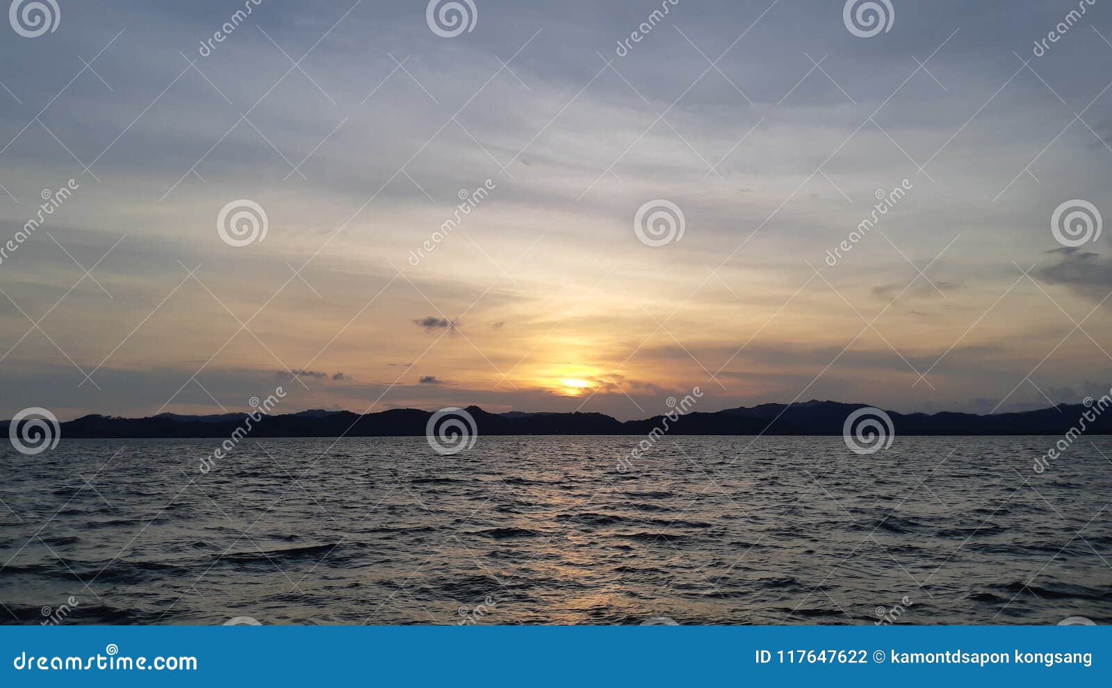 Twilight stock photo. Image of island, panak, twilightat - 117647622