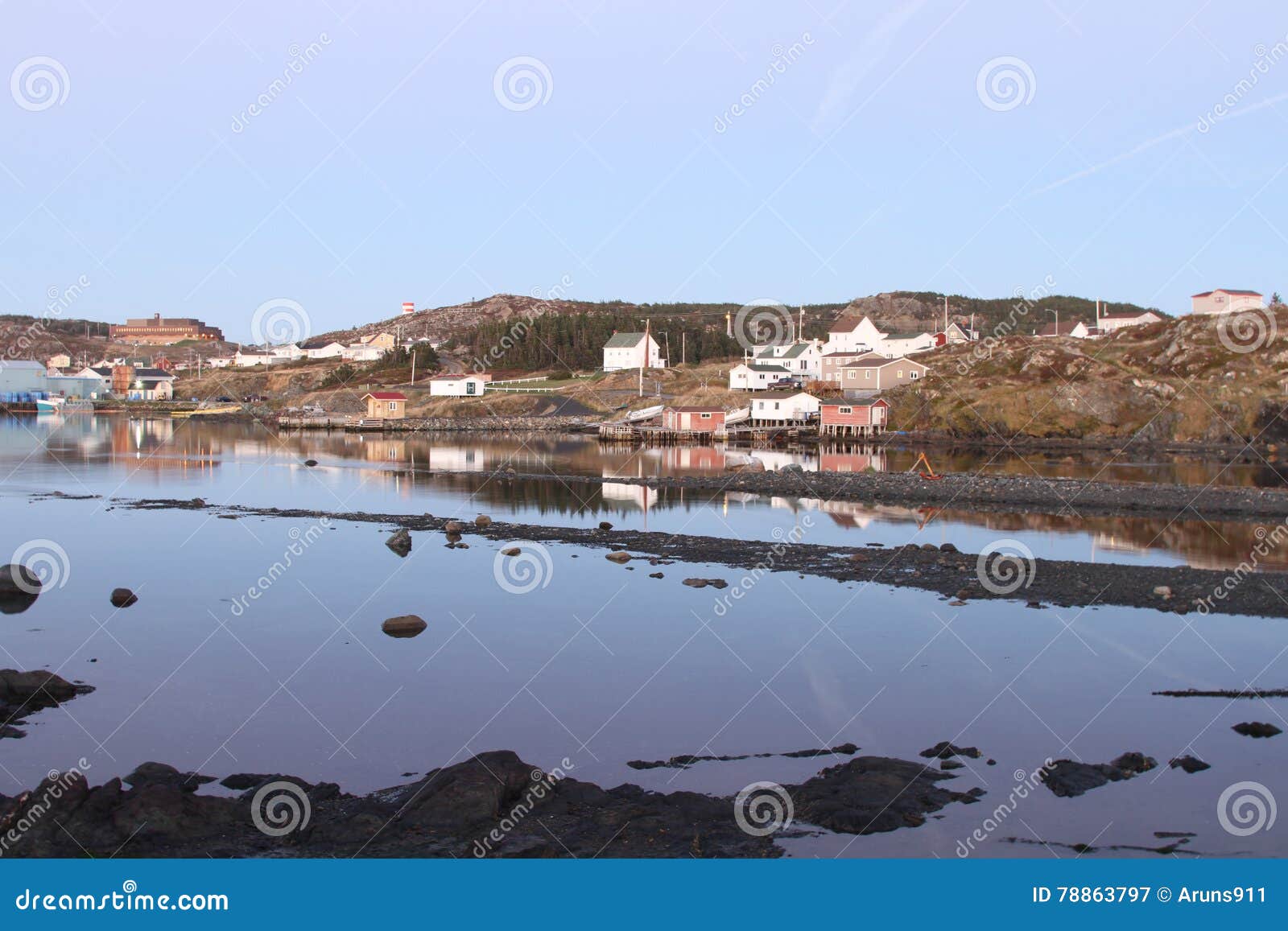 Twilingate,newfoundland,canada Stock Image - Image of eatern, buildings ...