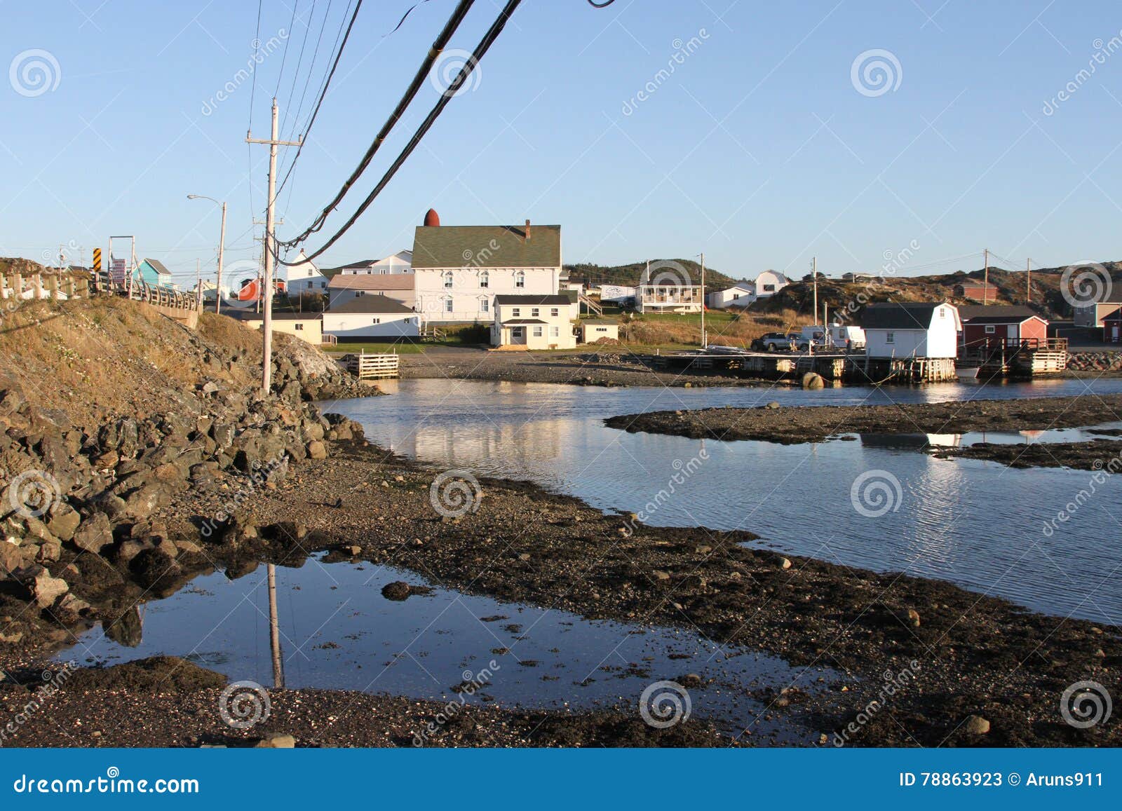 Twilingate,newfoundland,canada Stock Image - Image of buildings, north ...