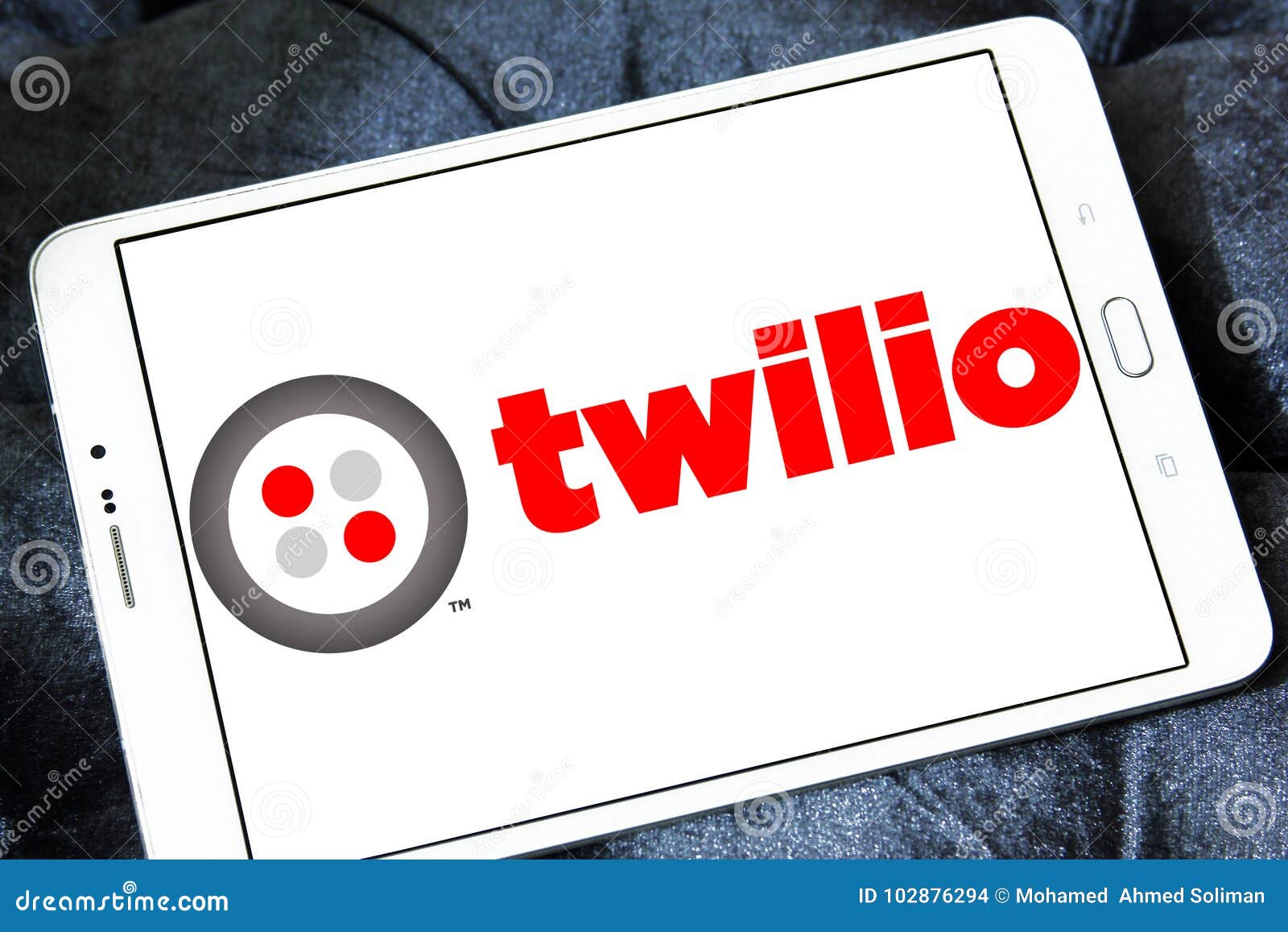 Twilio Communications Company Editorial Stock Image - Image of send ...