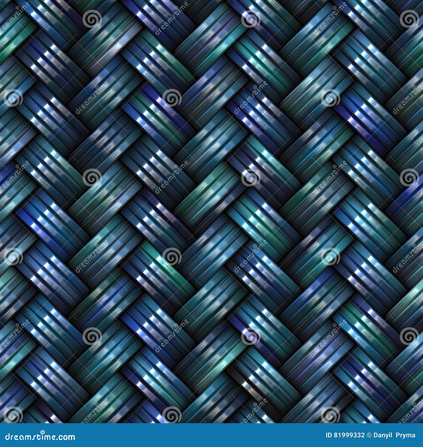 Twill Weave Texture. Seamless Multicolor Pattern. Stock Illustration ...