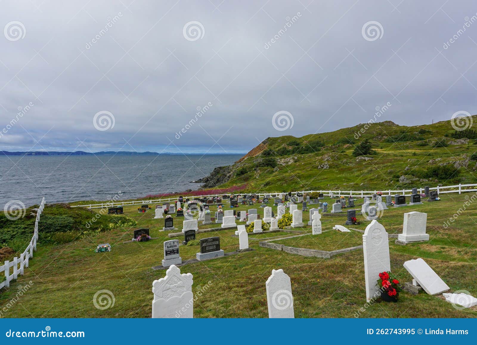 Twillingate Cemetery editorial image. Image of exploration - 262743995