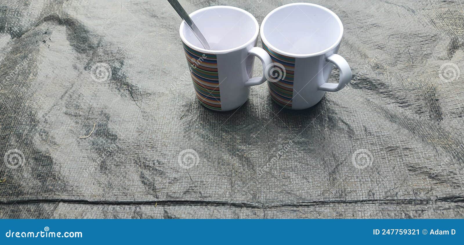 Twin cups stock image. Image of cups, difference, twin - 247759321