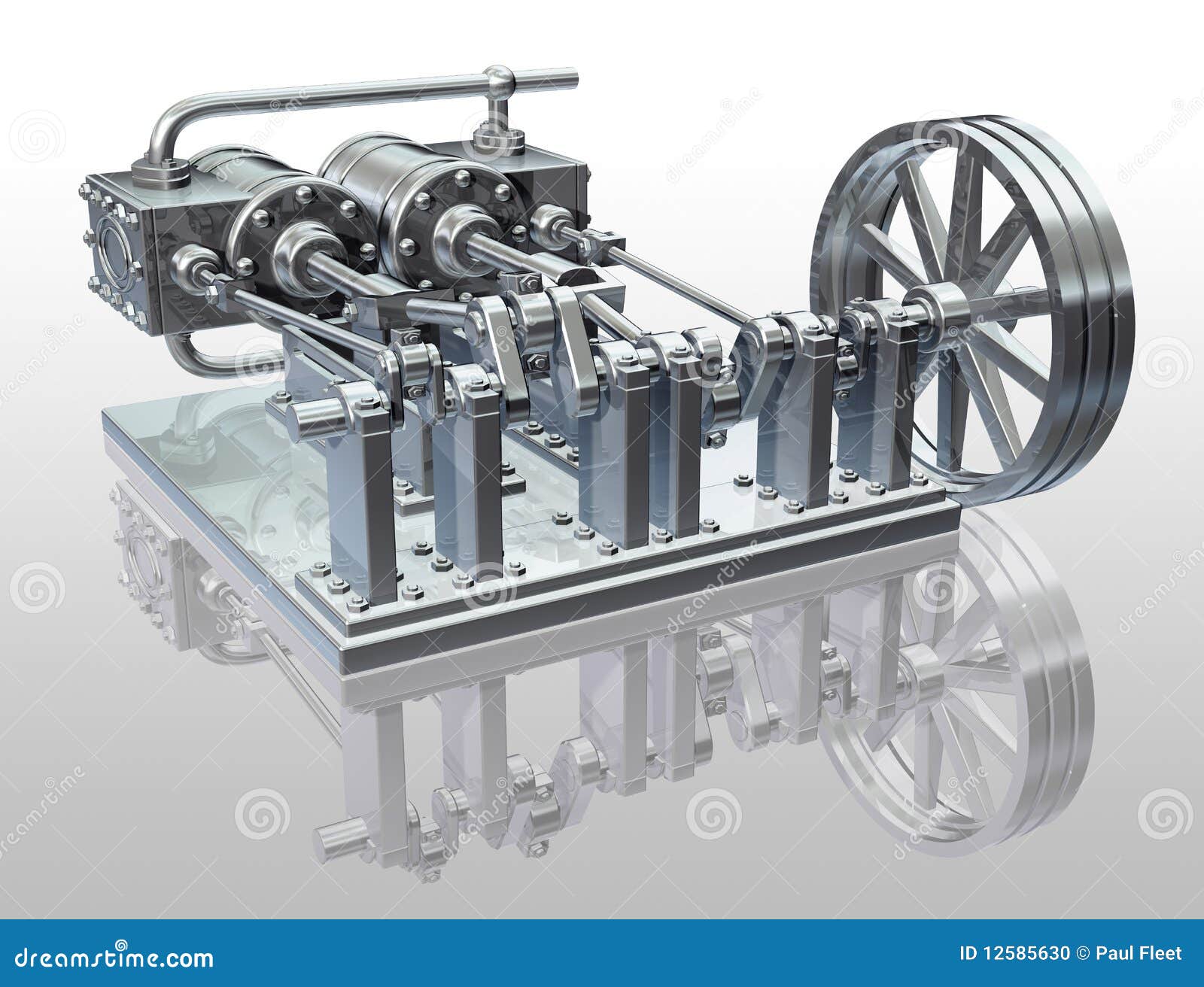 Steam Engine Art Design Drawing Stock Photography | CartoonDealer.com ...