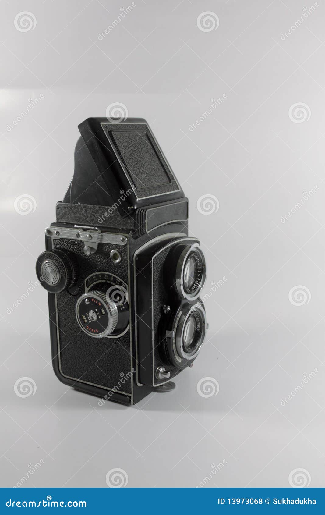 Twin Lens Reflex Camera stock photo. Image of reflex - 13973068
