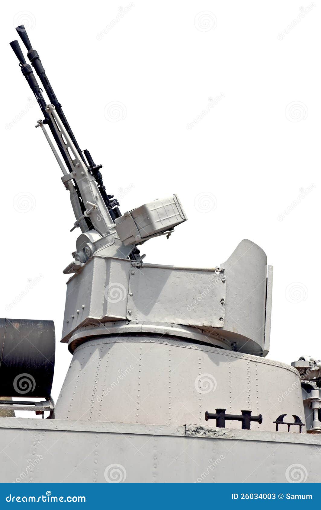 Twin machine guns stock image. Image of caliber, machine - 26034003