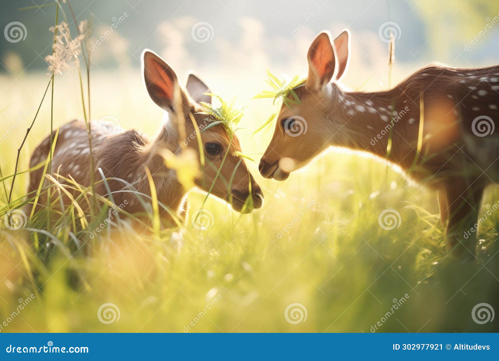 Two Moose Calves Run Across The Forest Road Royalty-Free Stock Photo ...
