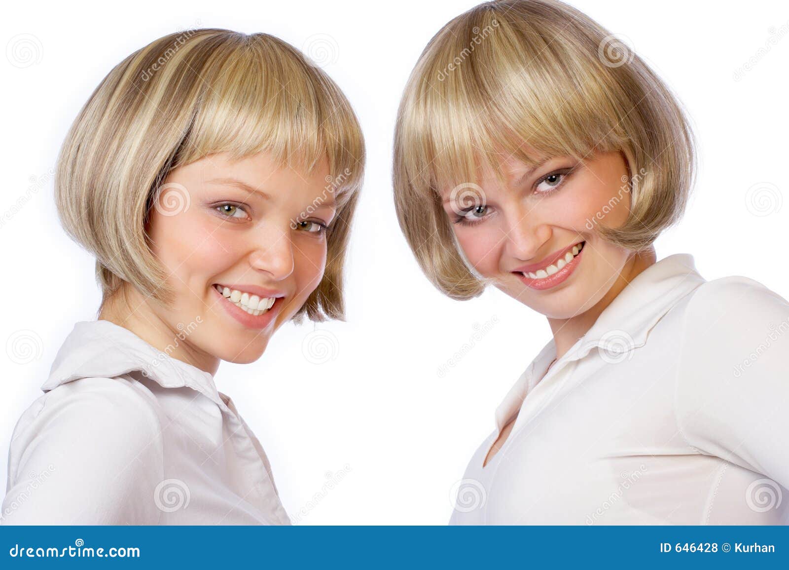 Twin sisters stock photo. Image of twins, people, teenagers - 646428