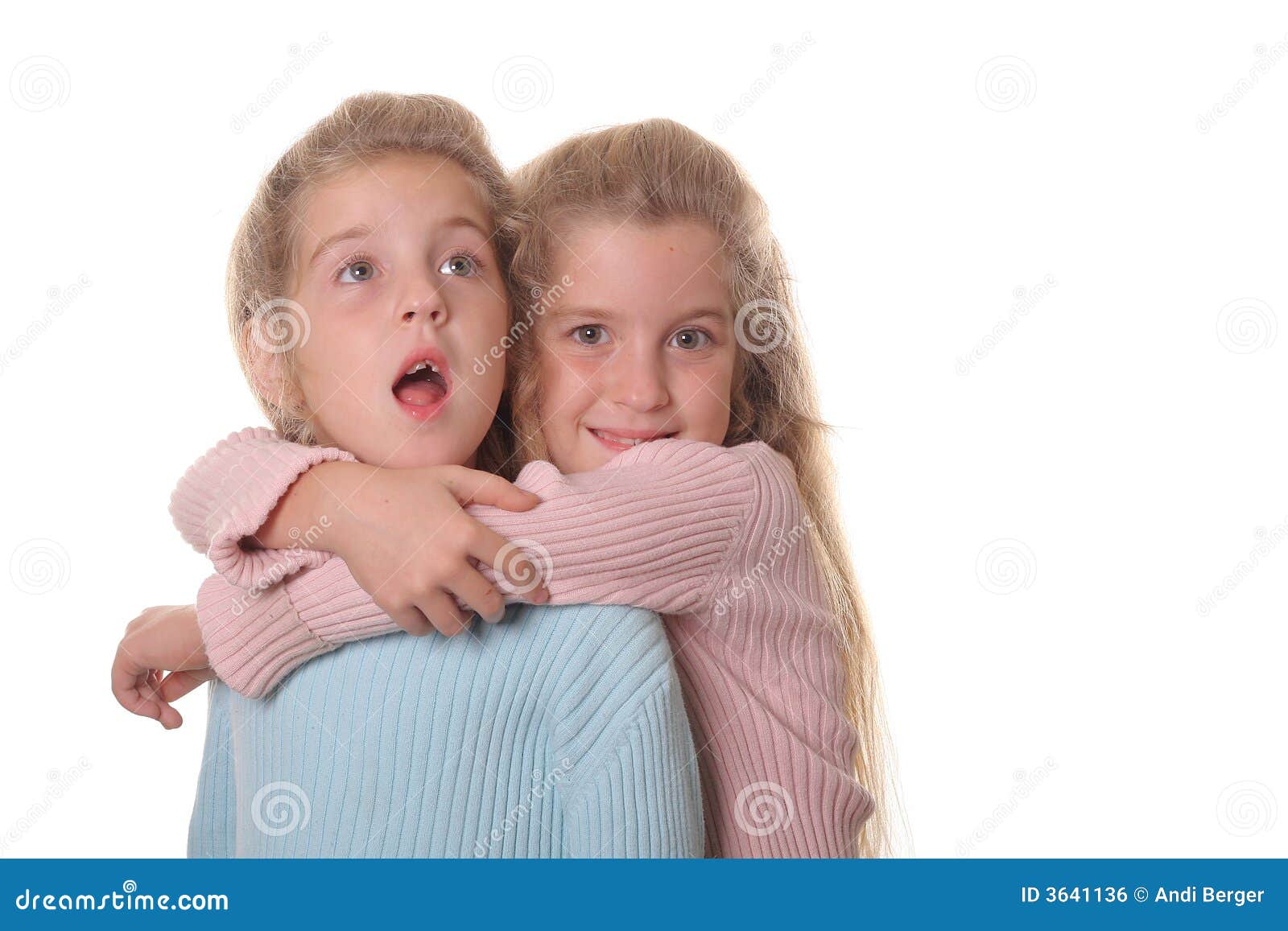 Twin Sisters Surprise Picture. Image: 3641136
