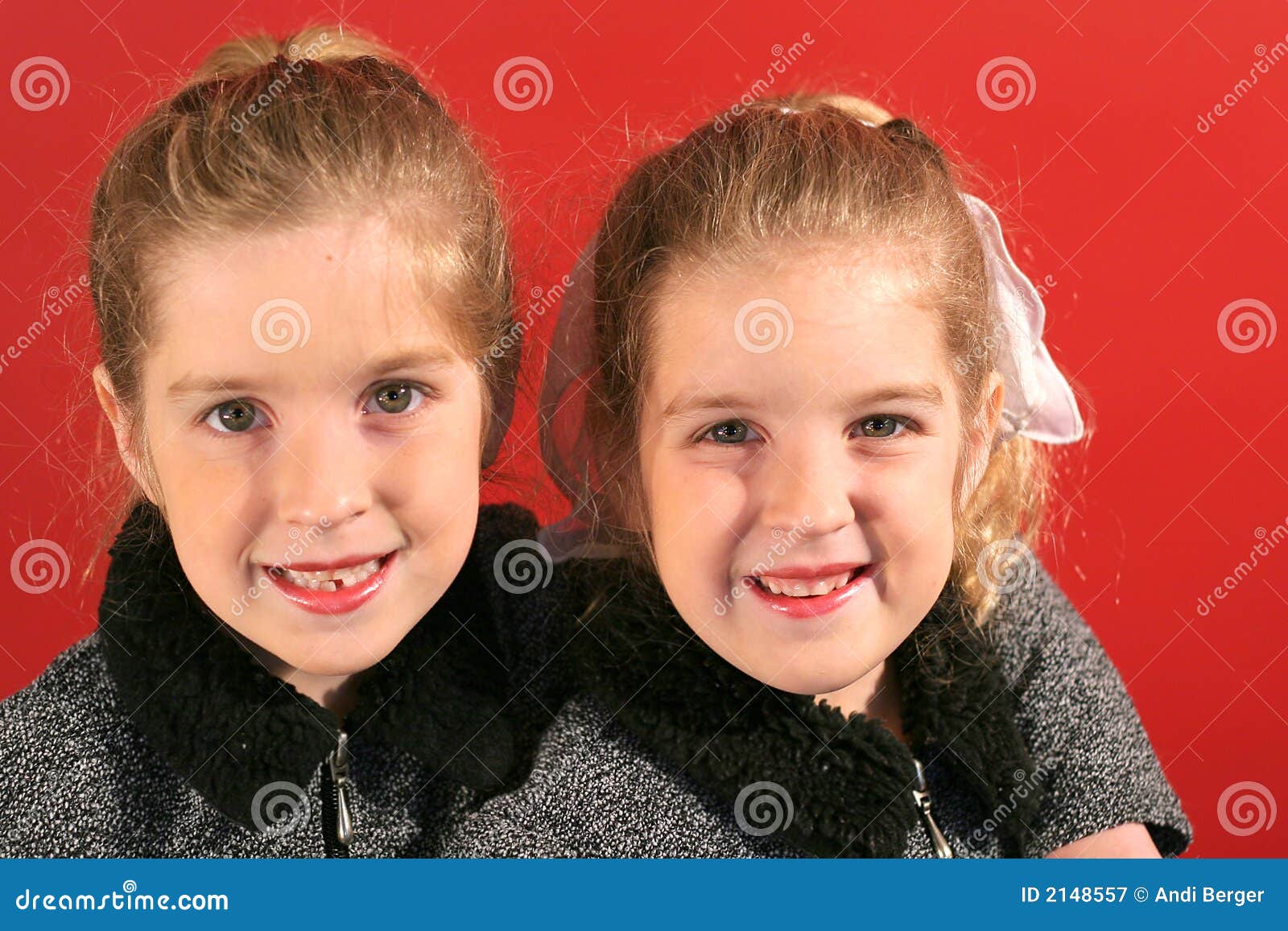 Twin Sisters Together Picture. Image: 2148557