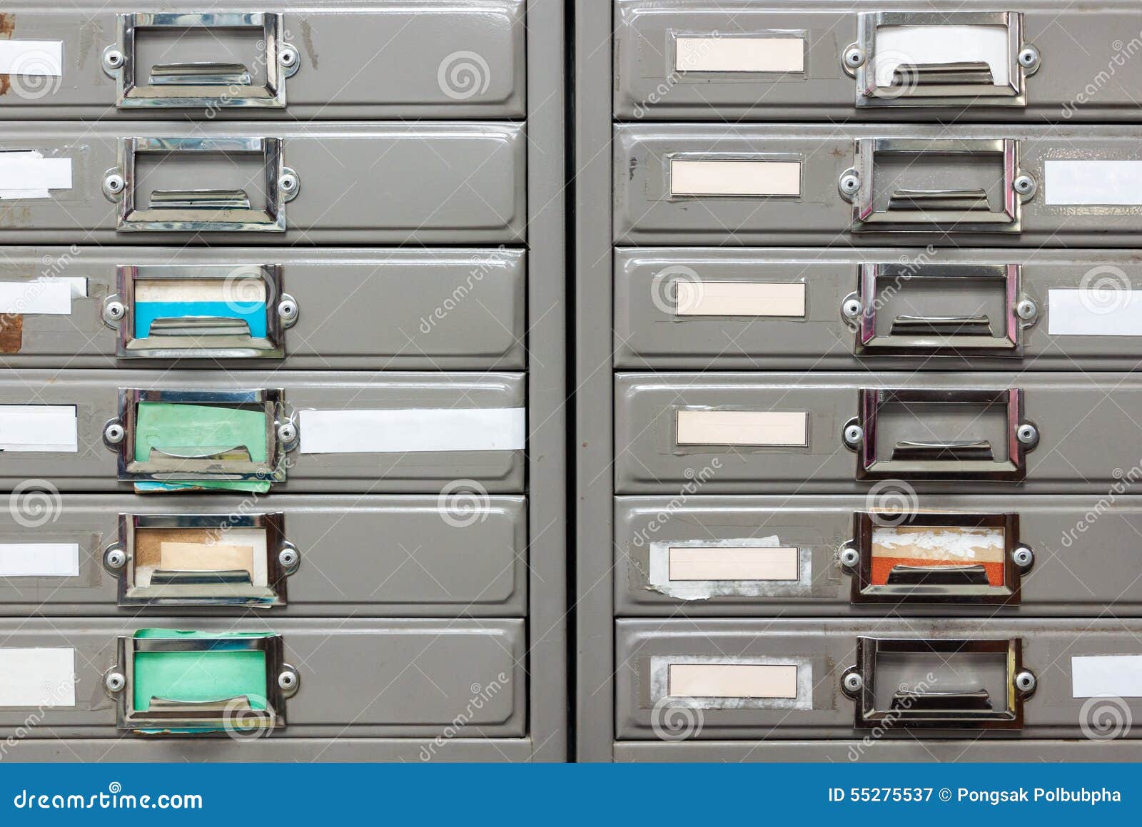 Twin steel filing cabinet stock image. Image of catalog - 55275537