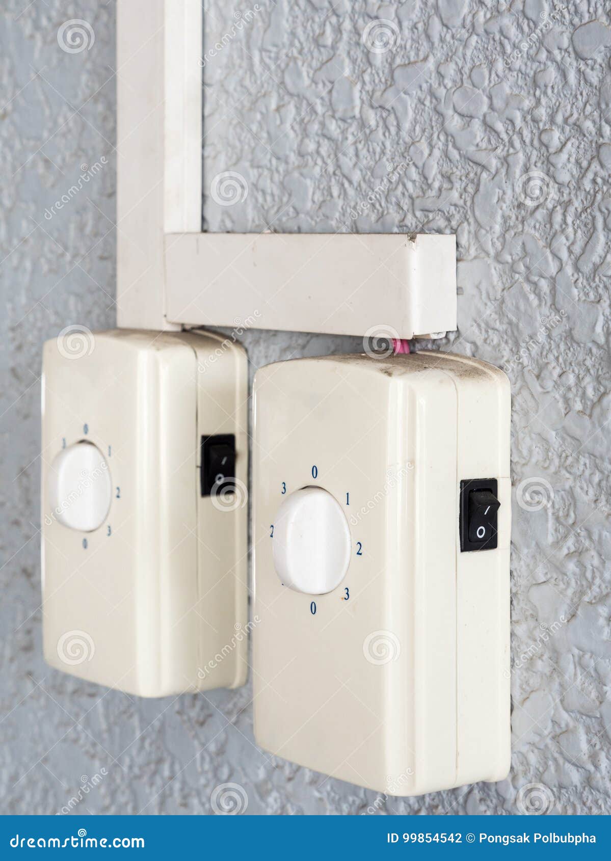 Twin switch panel. stock photo. Image of flip, conservation - 99854542