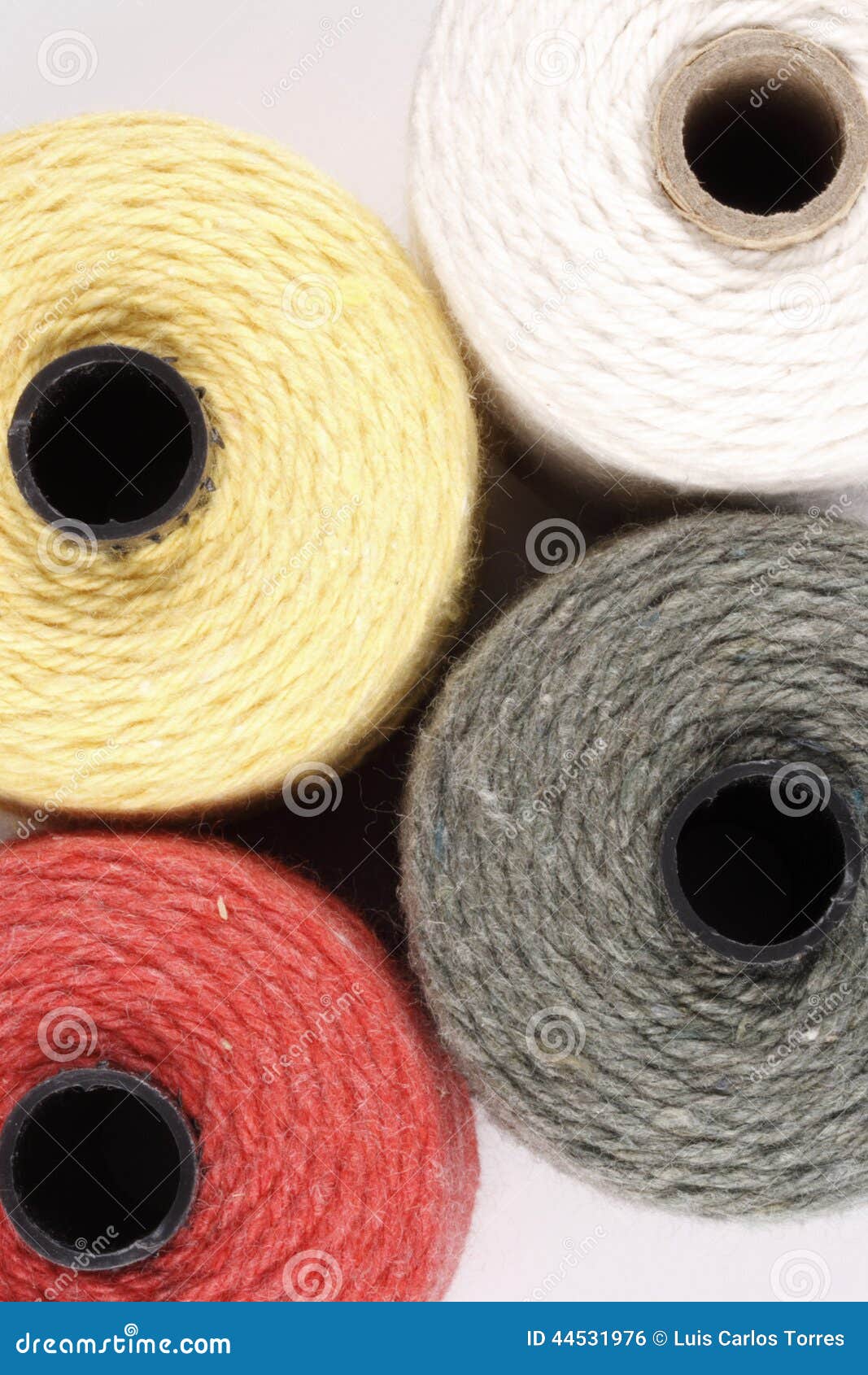 Twine rolls close stock photo. Image of color, seam, cord - 44531976