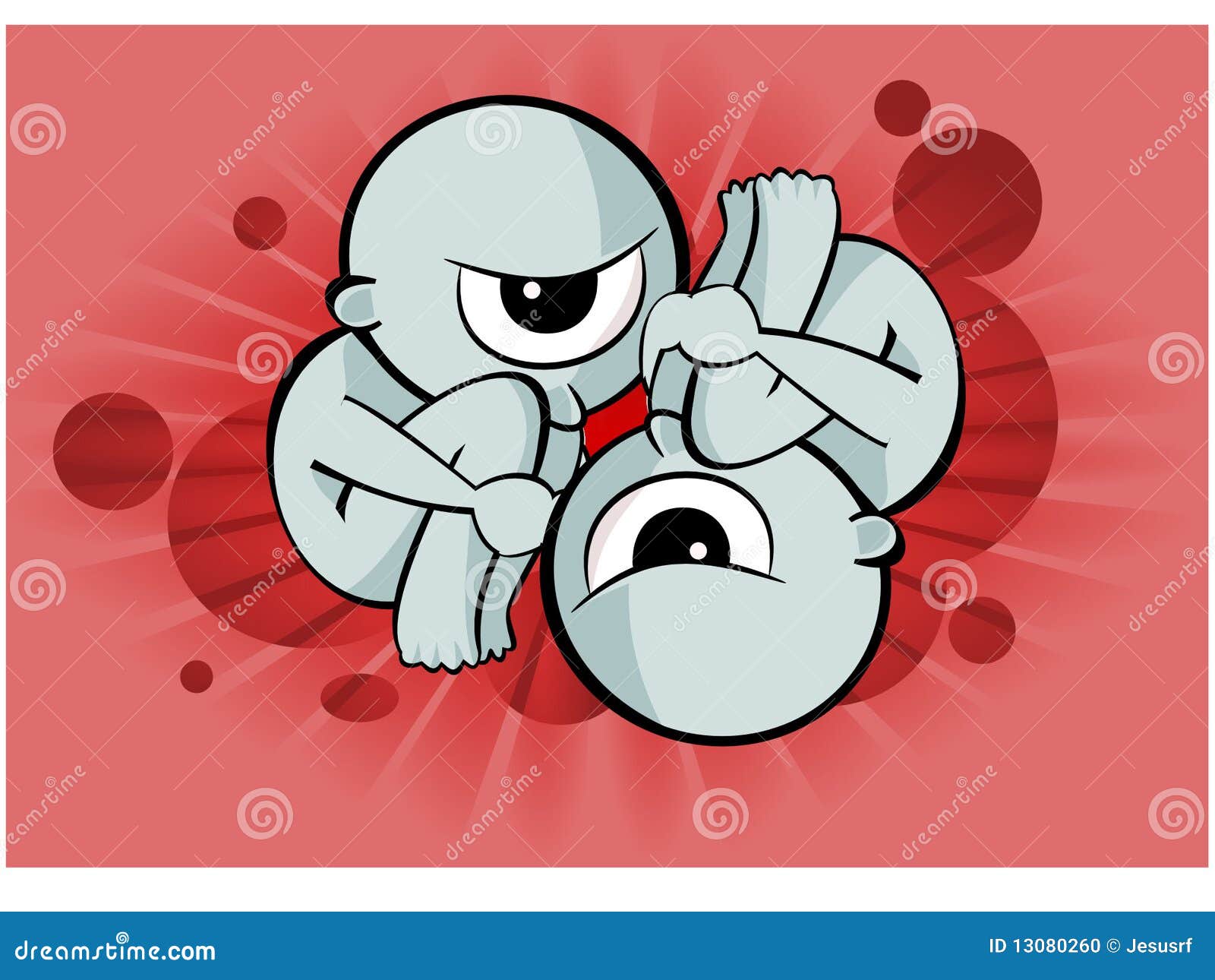 Twins stock illustration. Illustration of alien, twin - 13080260