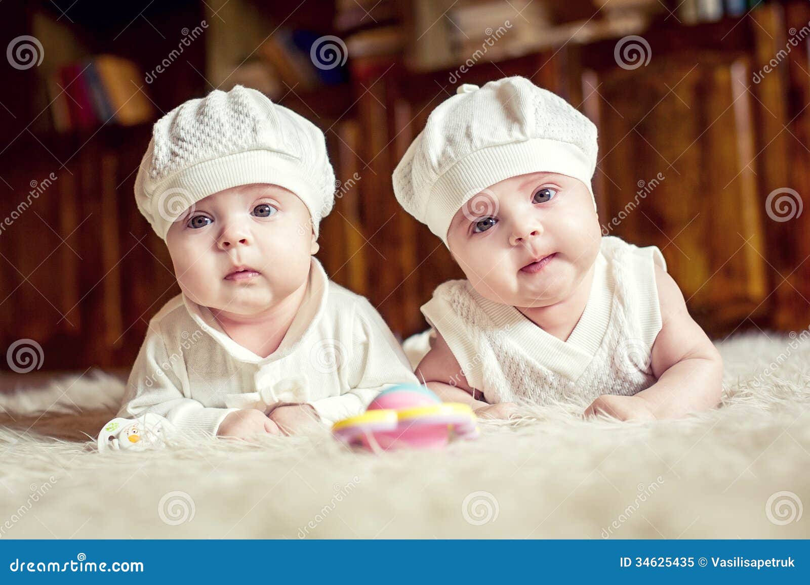 Cute Muslim Twins Babies