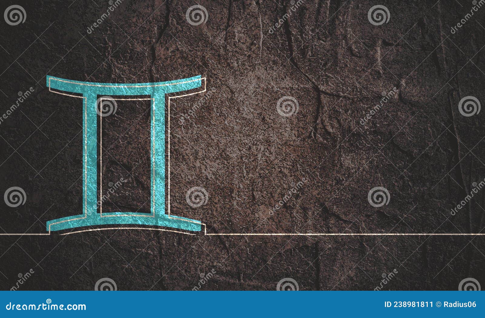 Twins Zodiac Symbol Icon in Thin Line Style Stock Image - Image of ...