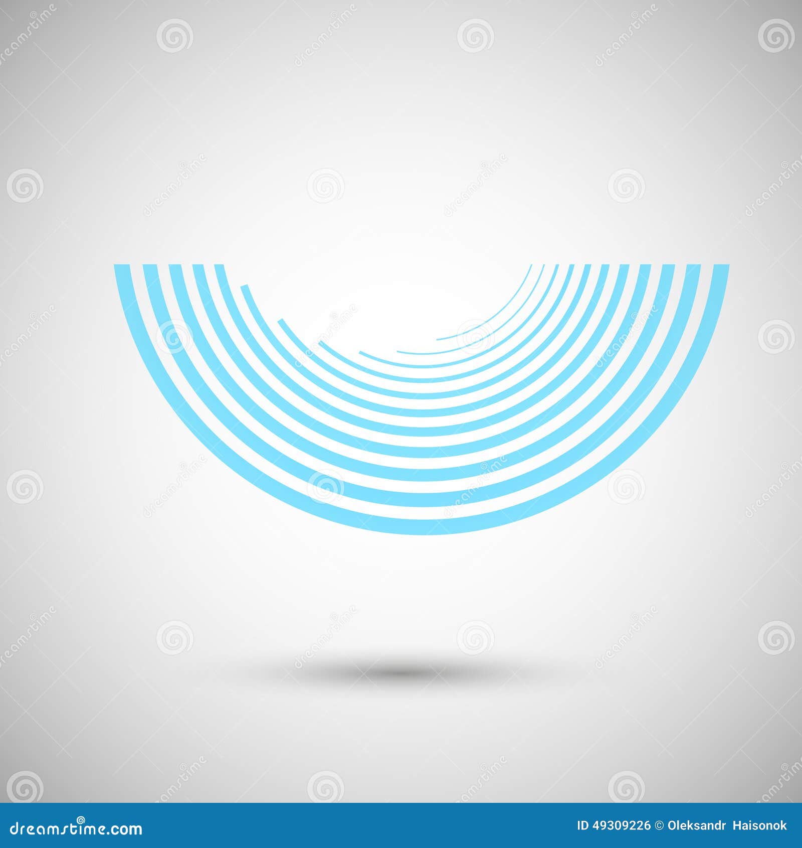 The Twirl Elements of a Simple Design Stock Vector - Illustration of ...