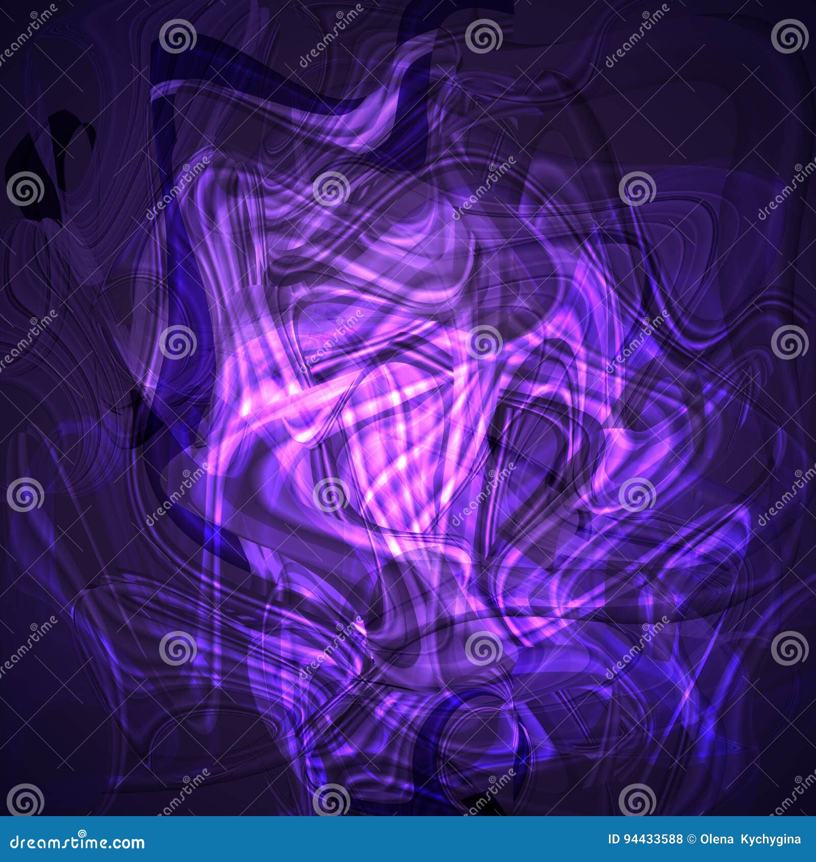 Twirl Luminous Light Putple Abstract Background. Stock Illustration ...
