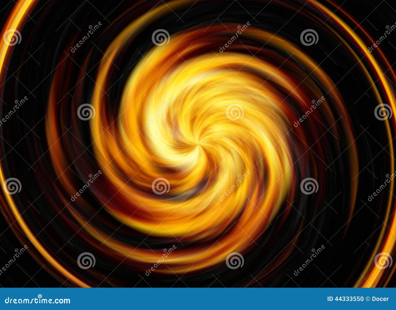 Twirl Motion of Bright Explosion Flash on Black Backgrounds Stock Photo ...