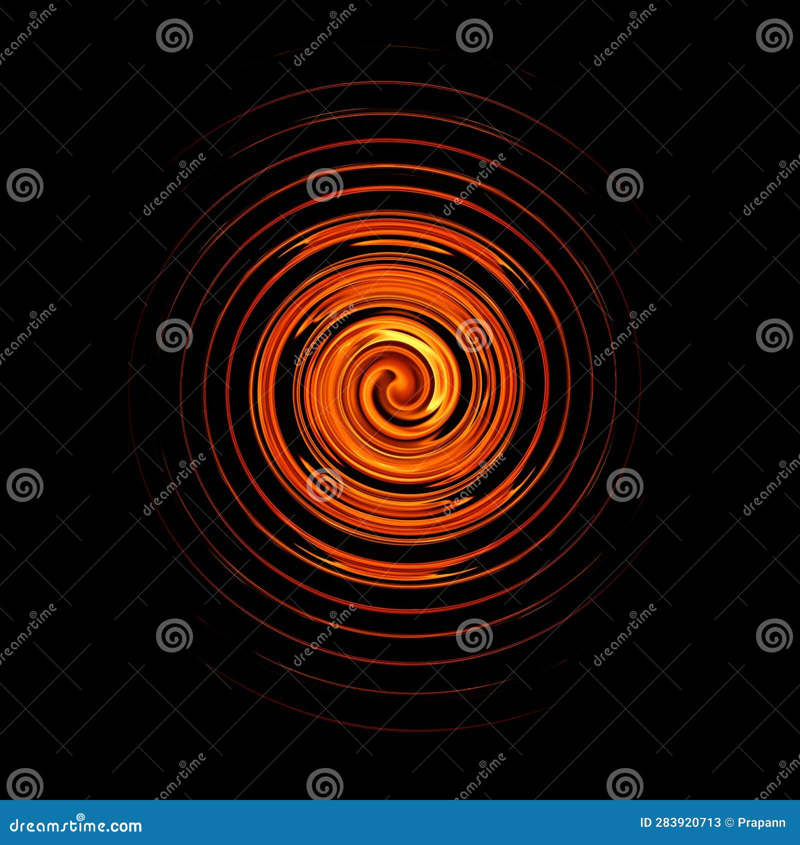 Twirl Motion of Fire Flame Abstract Background Stock Illustration ...