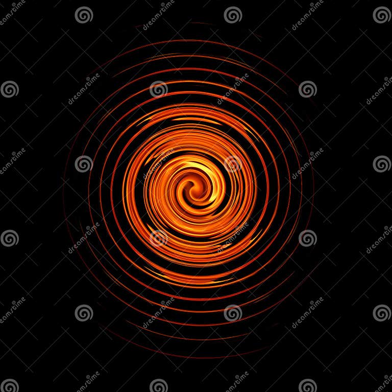 Twirl Motion of Fire Flame Abstract Background Stock Illustration ...