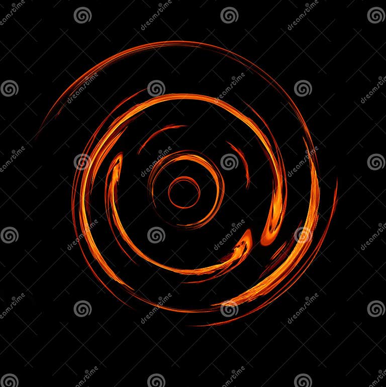 Twirl Motion of Fire Flame Abstract Background Stock Photo - Image of ...