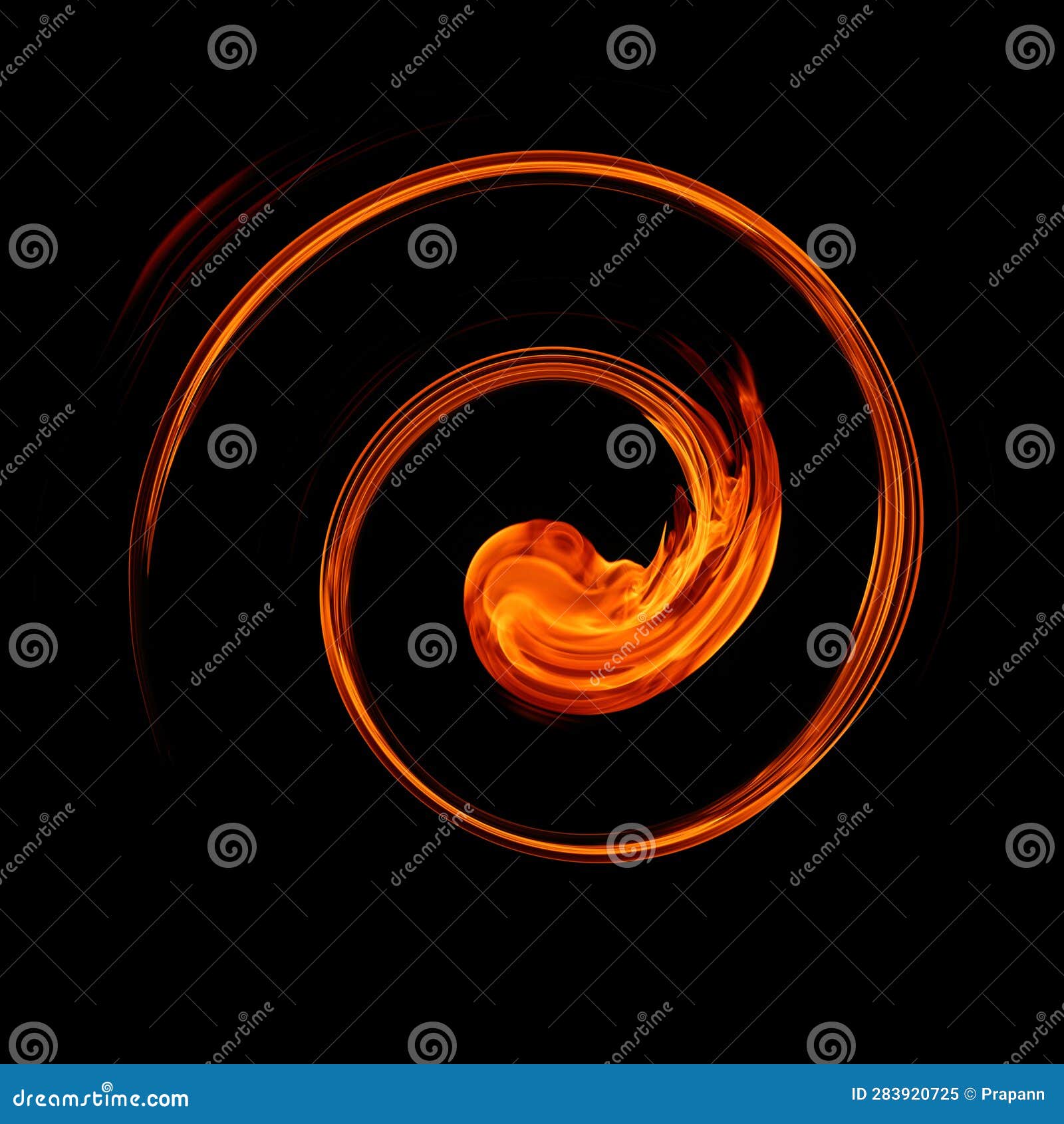 Twirl Motion of Fire Flame Abstract Background Stock Image - Image of ...