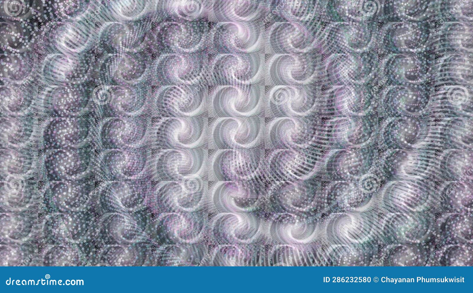 Twirl Reflection Light Abstract Ball Texture Rotating on Black ...