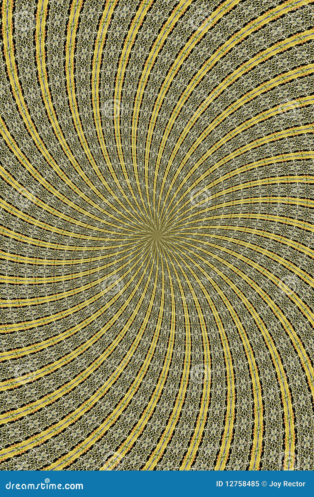 Twirled Abstract stock illustration. Illustration of multicolored ...