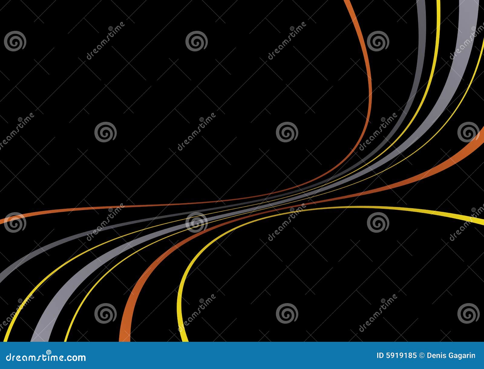 The twirled color lines stock illustration. Illustration of backdrop ...