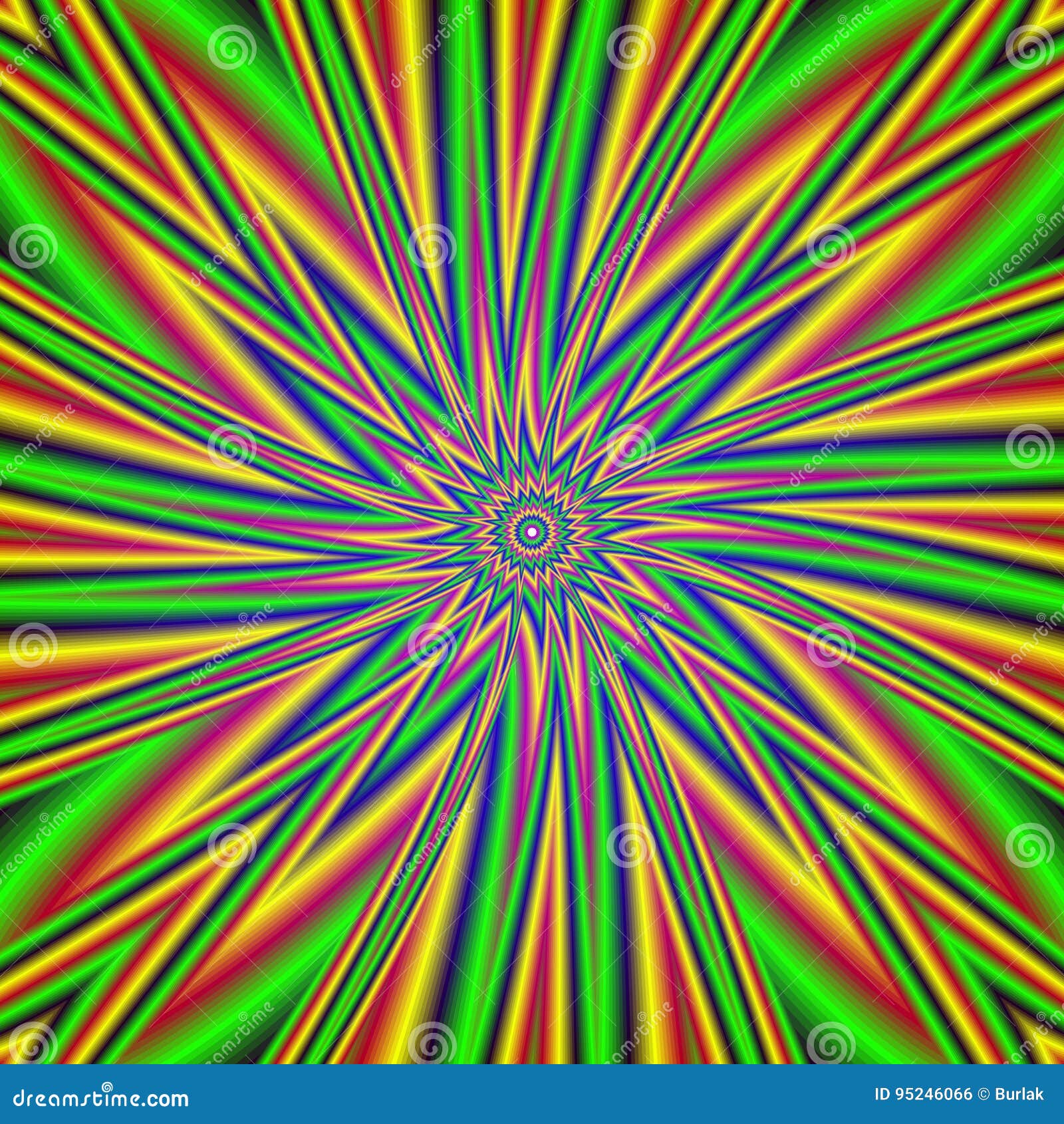 Twirled Psychedelic Background Stock Vector - Illustration of fabric ...