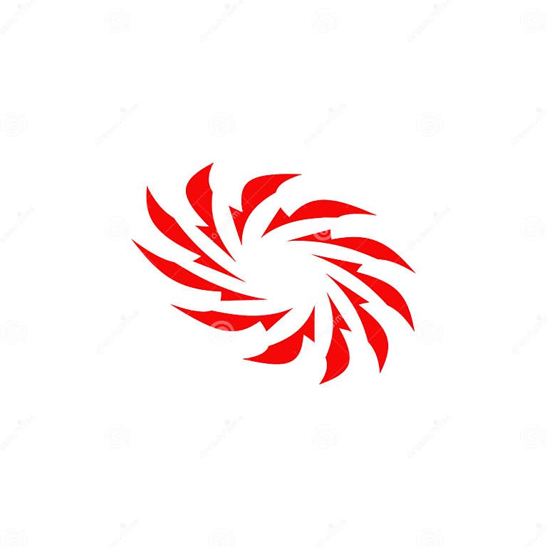 Twist Icon Logo Design Vector Template Stock Vector - Illustration of ...