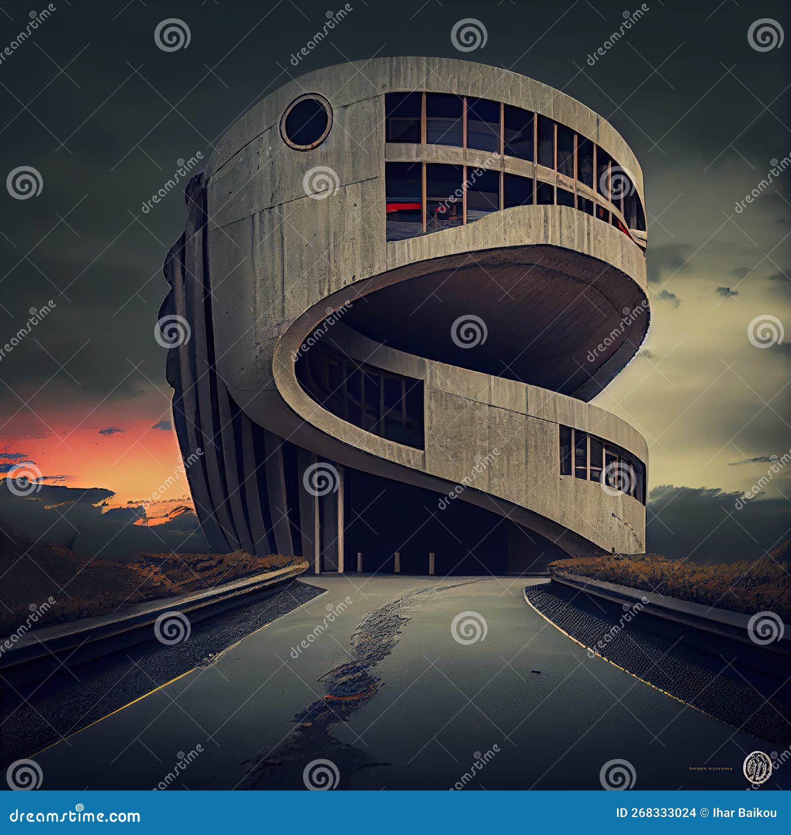 Distorted, Otherworldly Pathways On Circuit Board, Intertwined In A ...