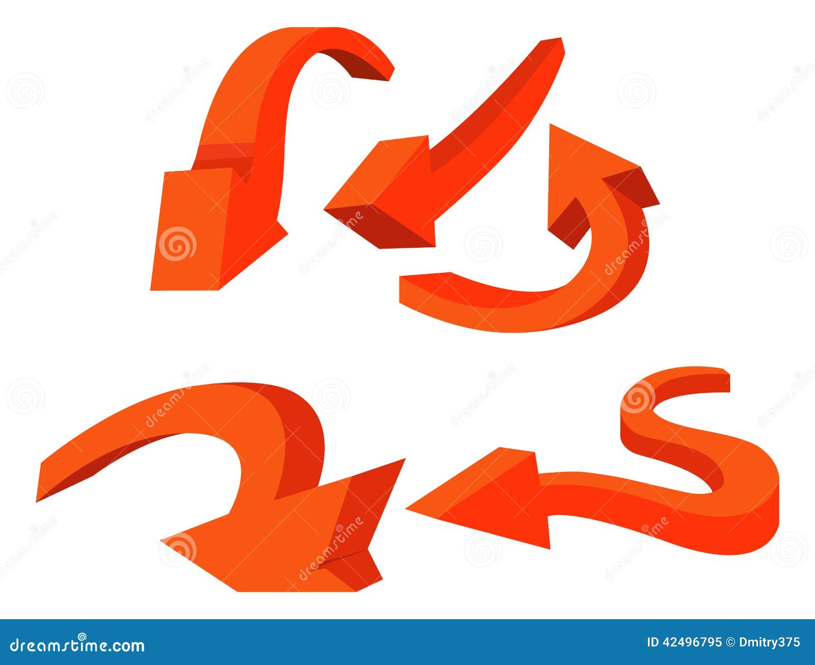 Twisted Arrows Cartoon Vector | CartoonDealer.com #42496795 Twisted Arrows Cartoon Vector | CartoonDealer.com #42496795