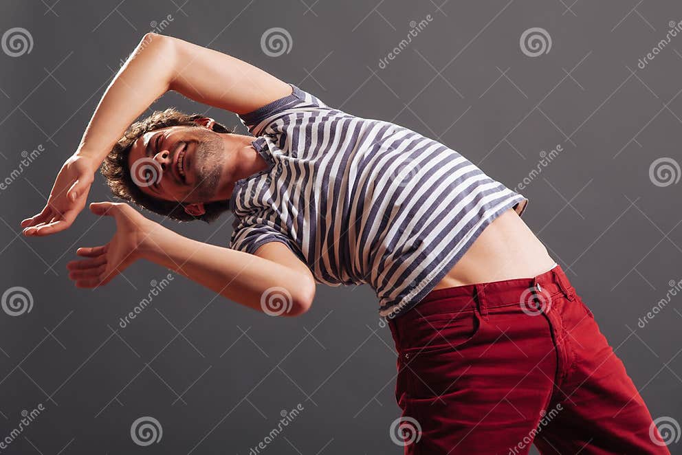 Twisted Backwards stock image. Image of color, contortionist - 39588011