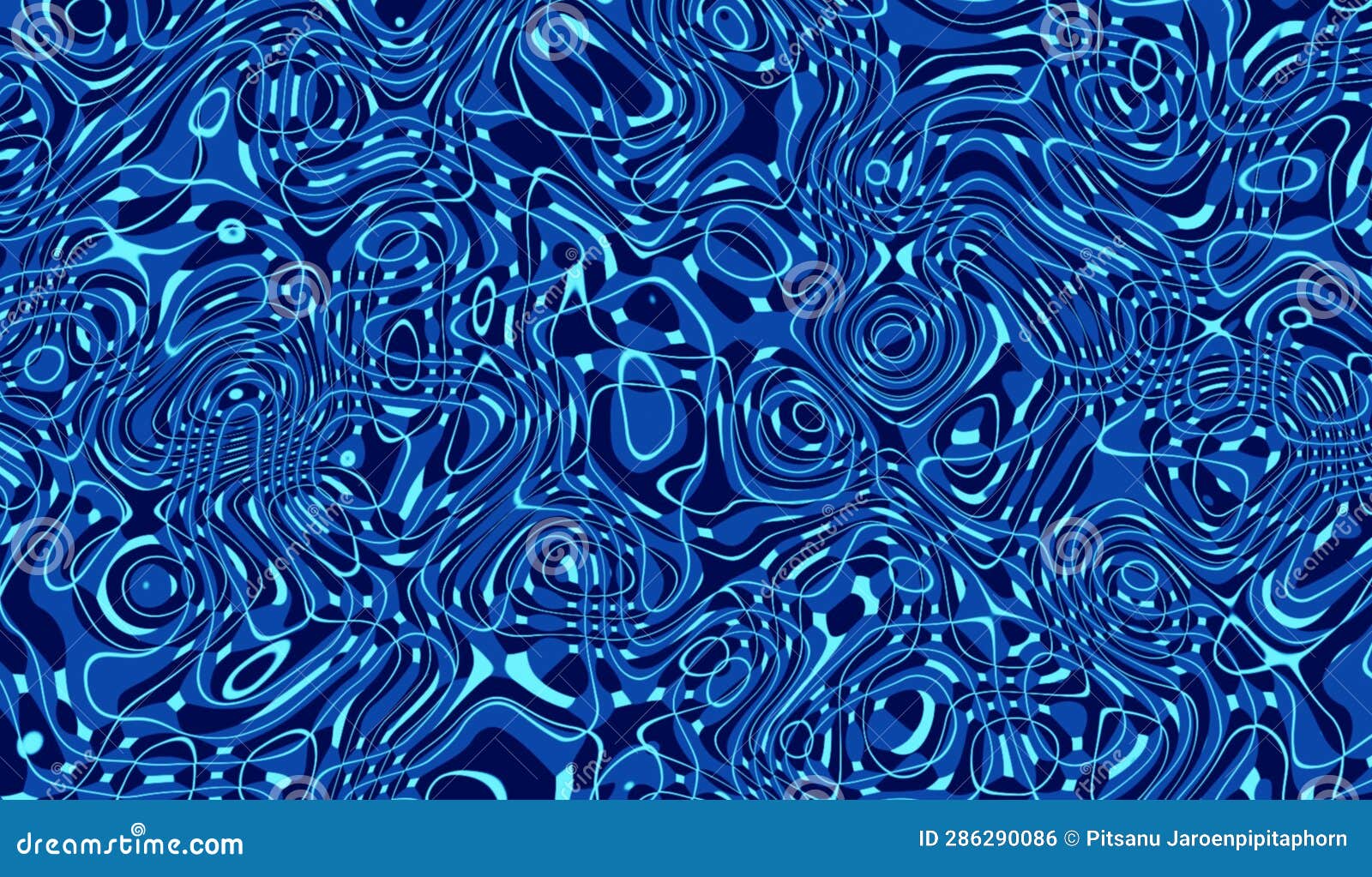 Twisted Blue Gradient Liquid Blur Abstract Backgrounds Stock Illustration - Illustration of ...