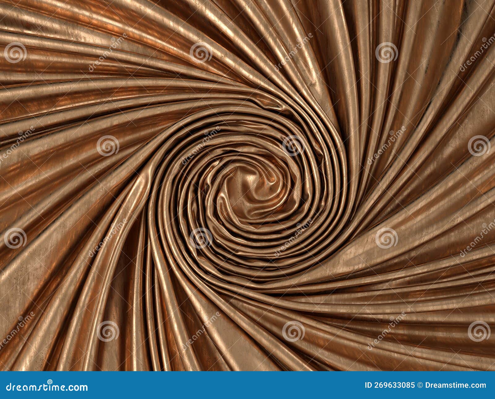 Twisted Brass Metal Background Stock Illustration - Illustration of ...