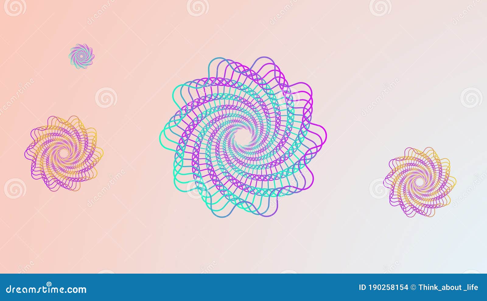 Twisted Circle Shape Abstract Desktop Wallpaper | Colorful Circle Made ...